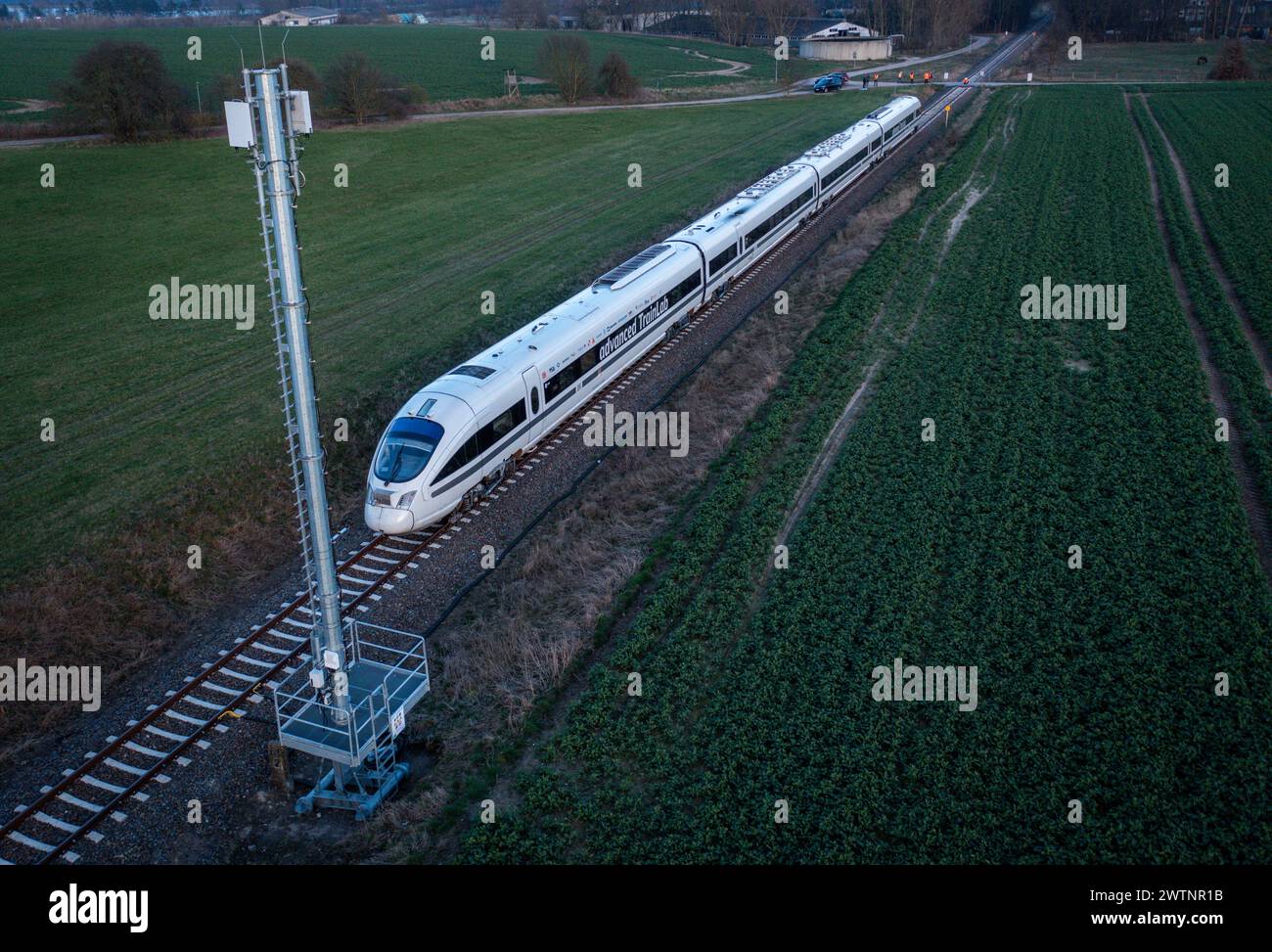 Alt Schwerin, Germany. 18th Mar, 2024. Deutsche Bahn's "advanced ...