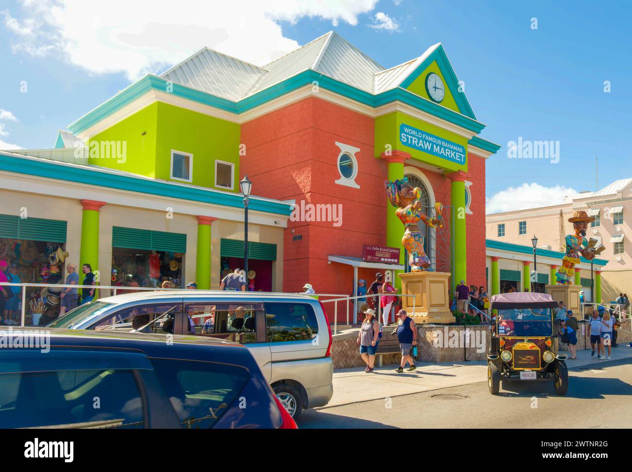 NASSAU, BAHAMAS - January 31, 2024: With a population of 260,000 ...