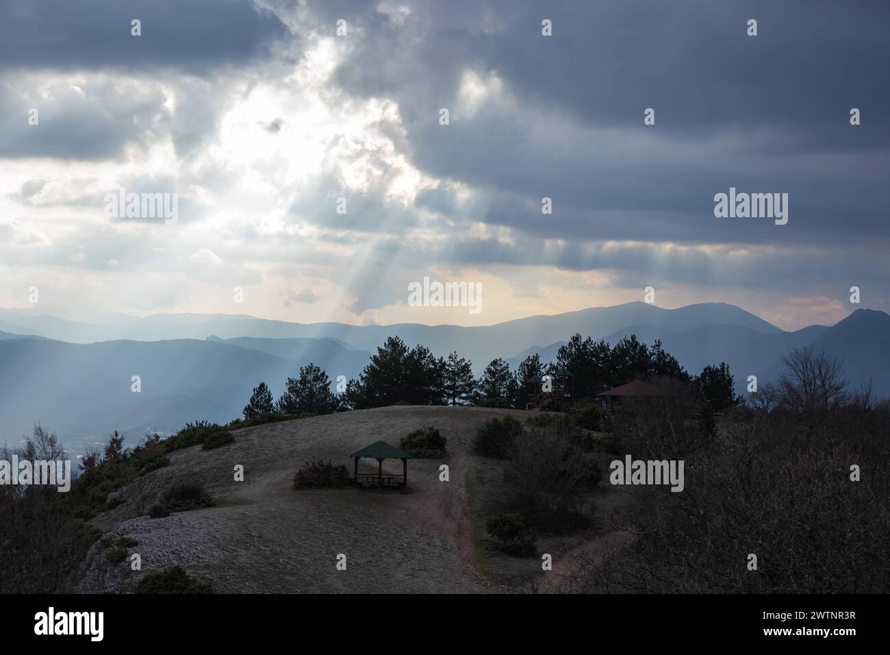 Blue Ridge Parkway Landscape Votno Mountains evening sunset photography ...