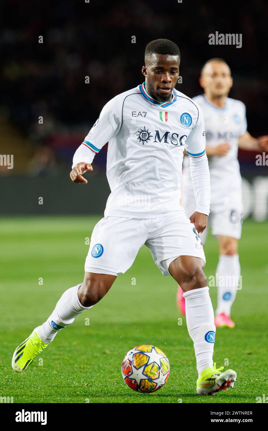 Barcelona, Spain. 12th Mar, 2024. Hamed Traore in action during the ...