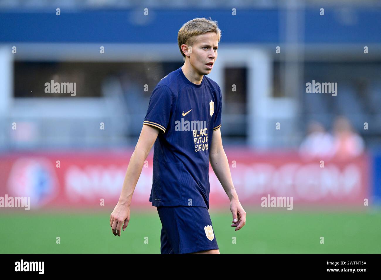 Seattle Reign FC midfielder Quinn (5) looks on during an NWSL soccer ...