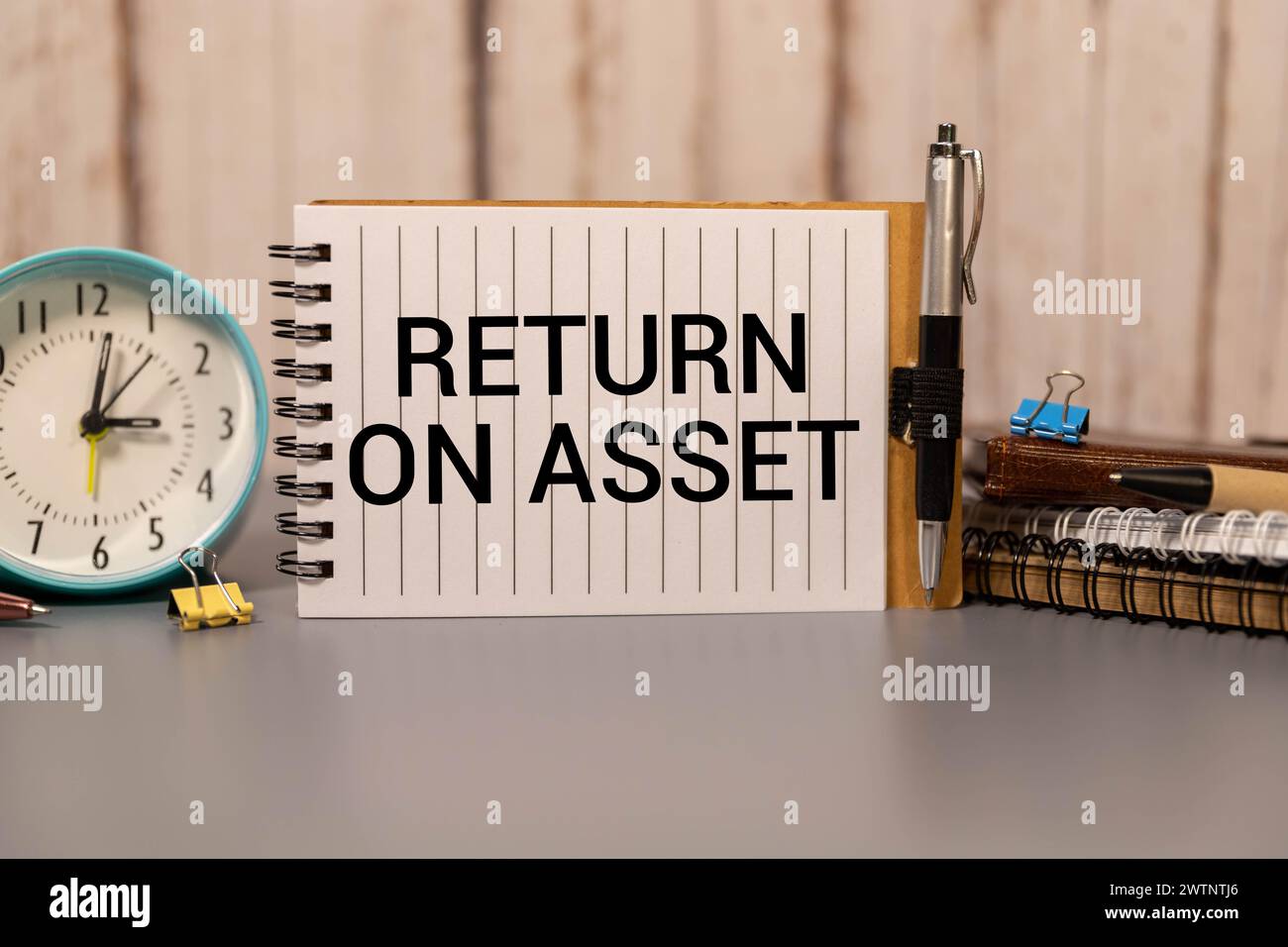 ASSET word written on wood block Stock Photo - Alamy
