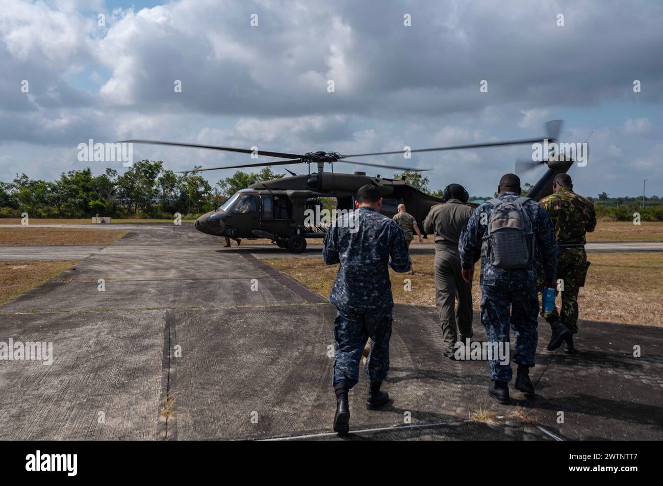 U.S. Army, Air Force, Marine personnel, U.S. Embassy, and Belize ...