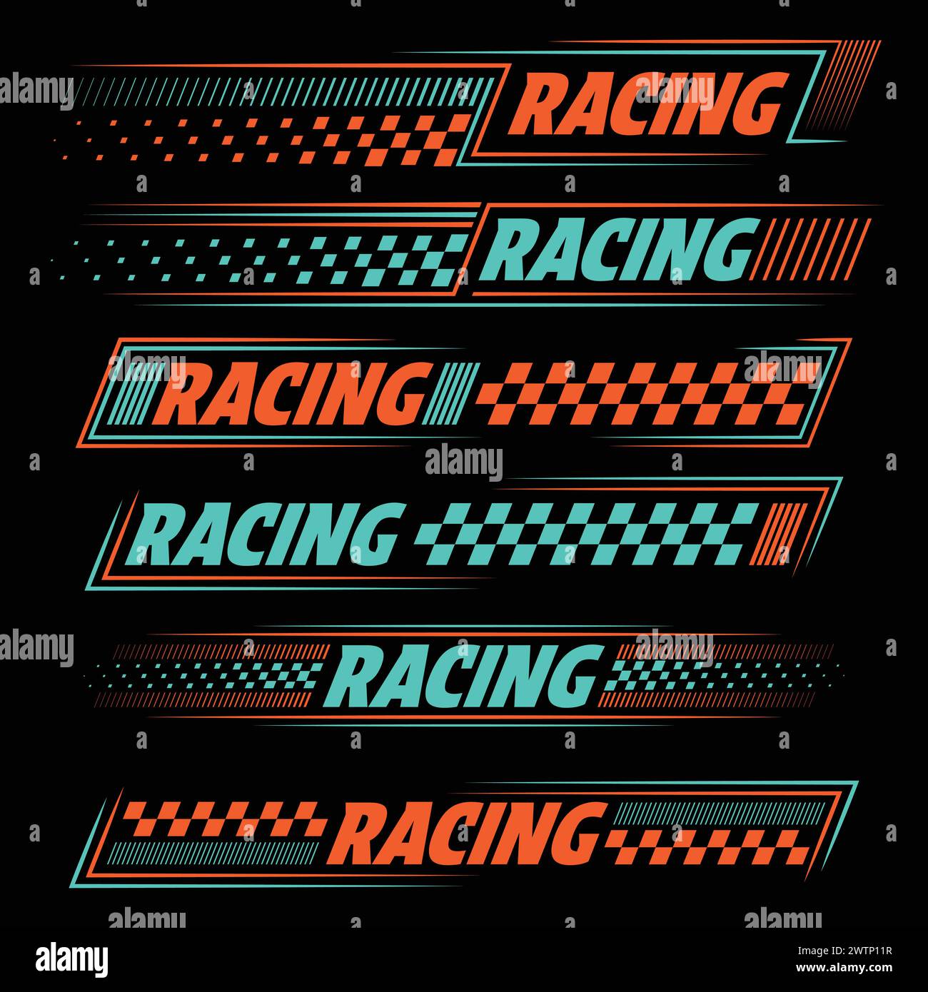 Two racing car Stock Vector Images - Alamy