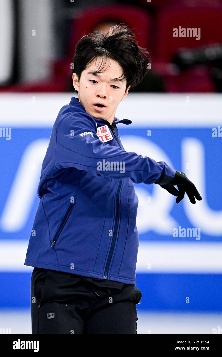 Montreal, Canada. 18 March, 2024. Yuma KAGIYAMA (JPN), during Men ...