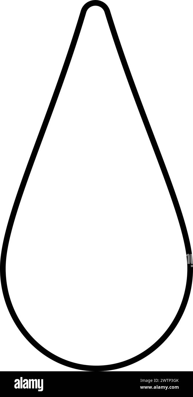 Drop mark.Vector illustration that is easy to edit Stock Vector Image ...