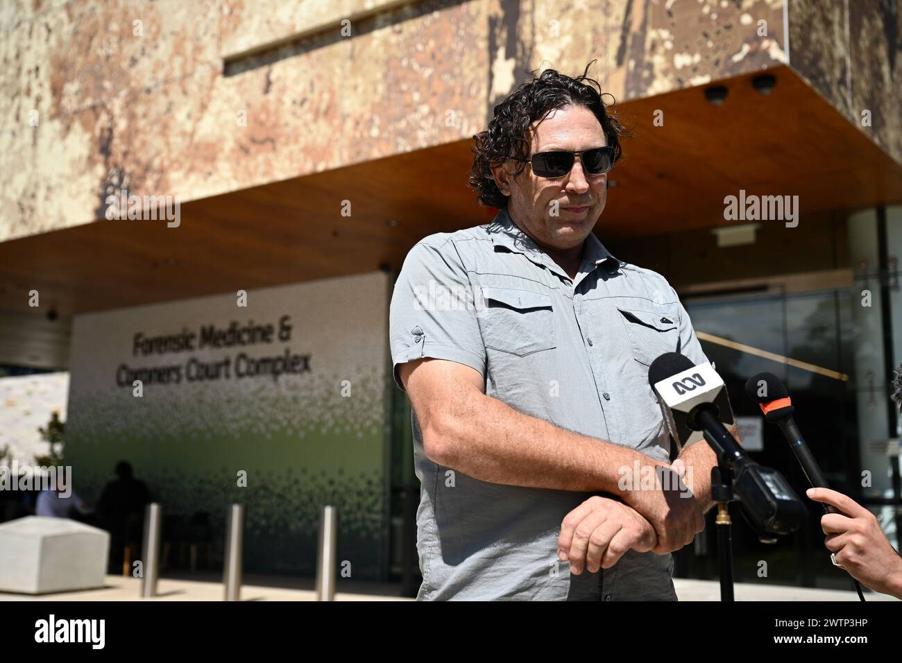 Sydney, Australia. 19th Mar, 2024. Troy Balzan the uncle of Bradley ...