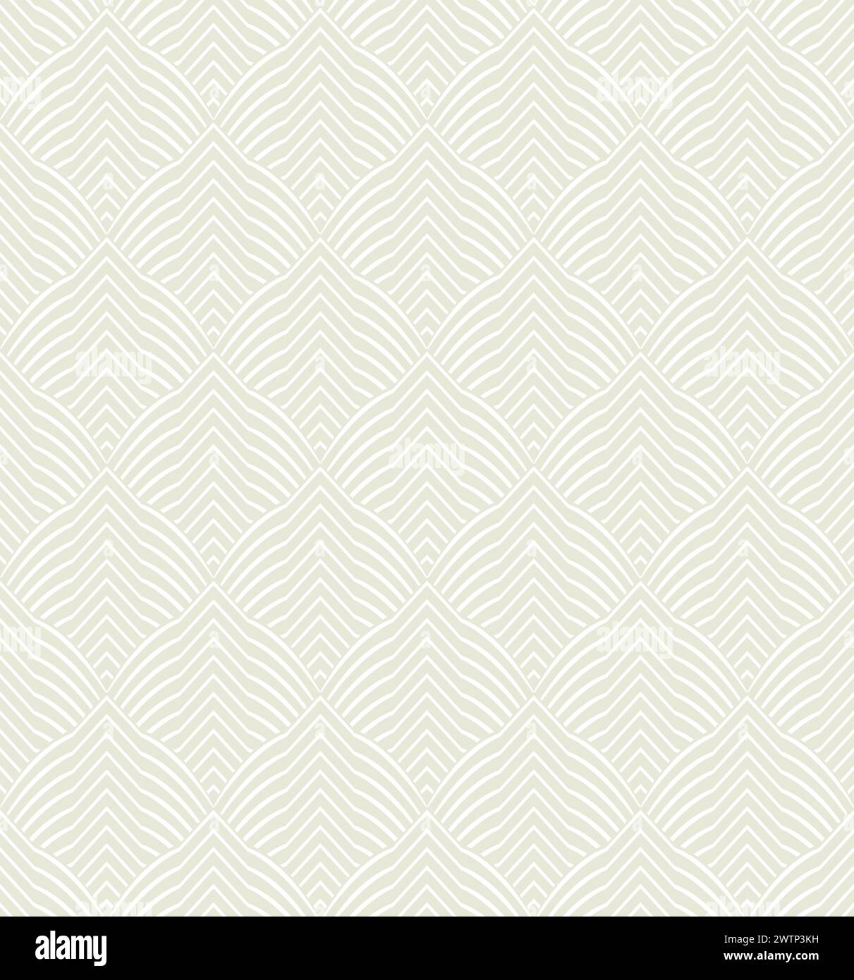 The geometric pattern with wavy lines. Seamless vector background ...