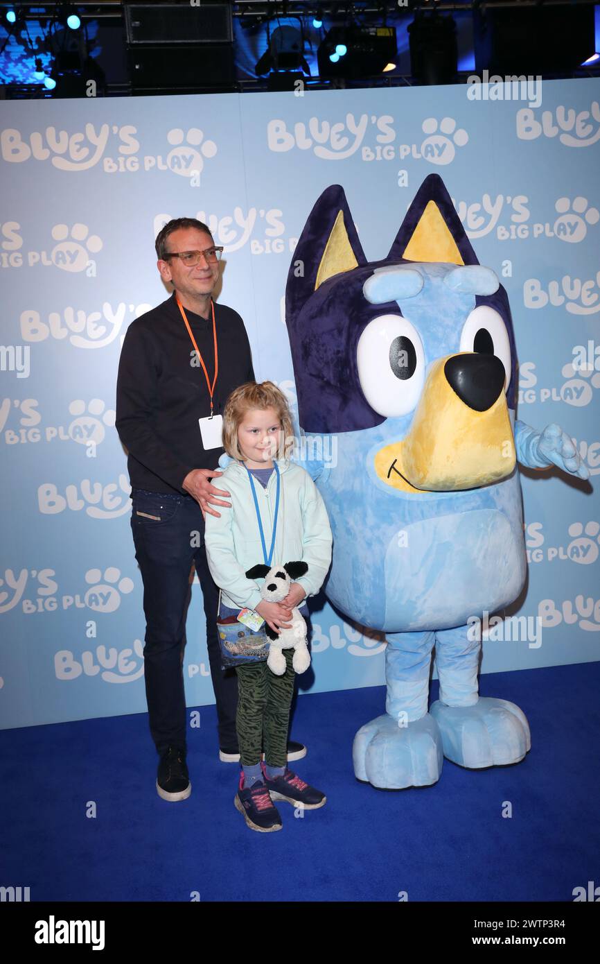 Guest attends the UK premiere of Bluey's Big Play at Southbank Centre’s ...