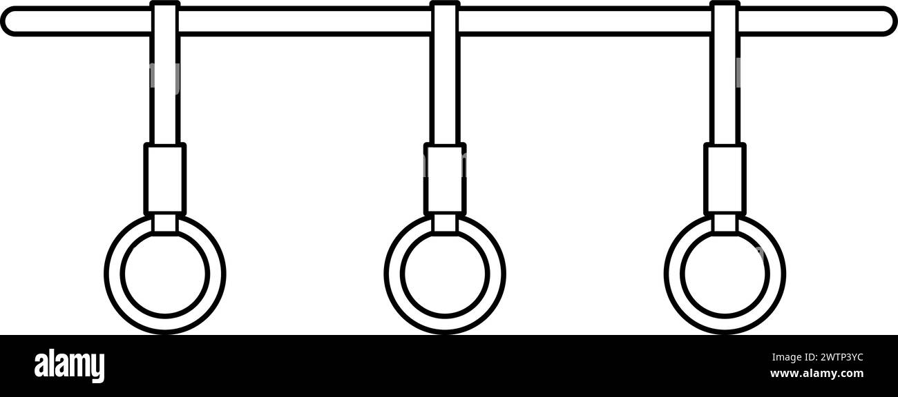 Train handle.Vector illustration that is easy to edit Stock Vector ...