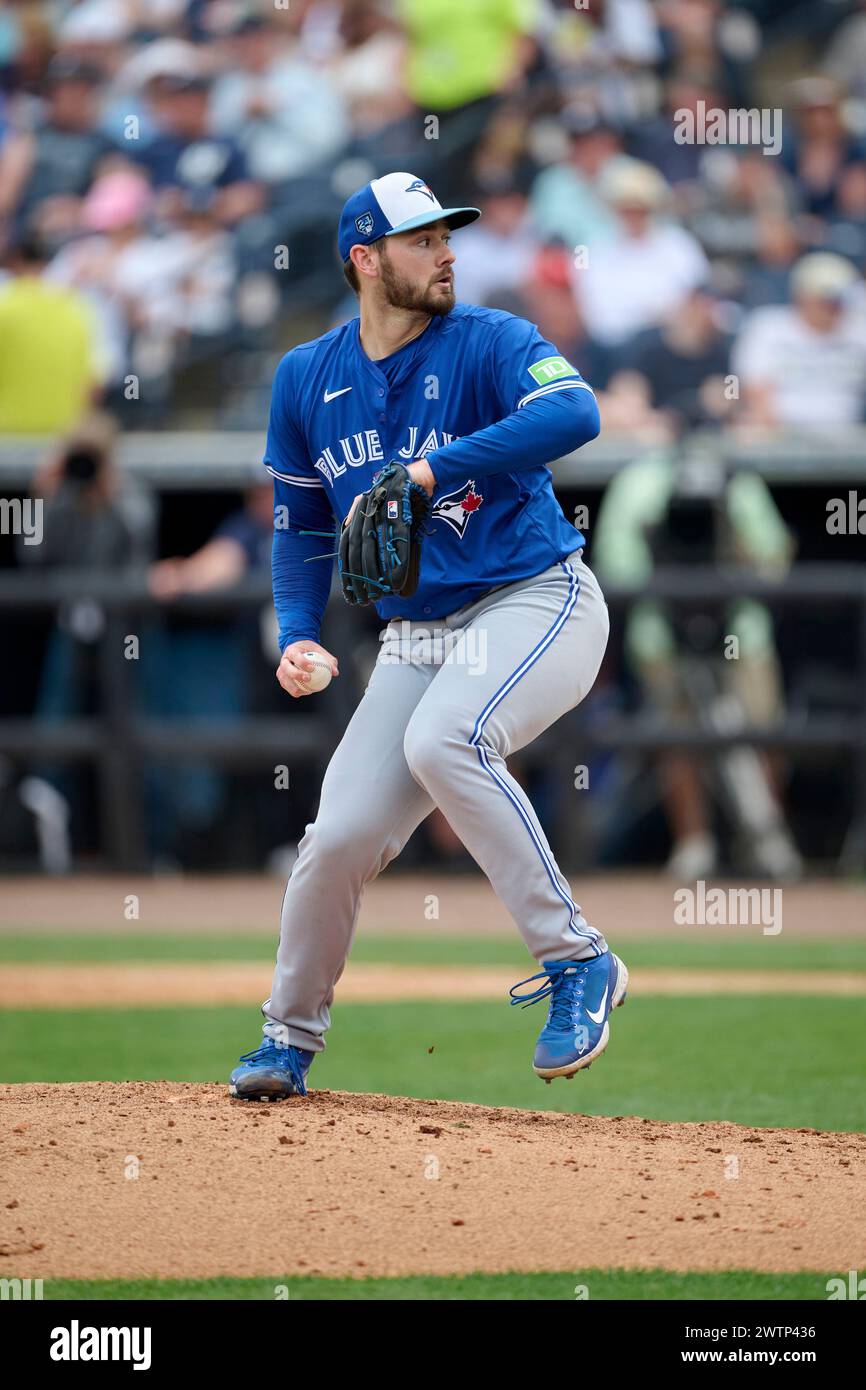 Toronto Blue Jays pitcher Zach Pop (56) during an MLB Spring Training ...