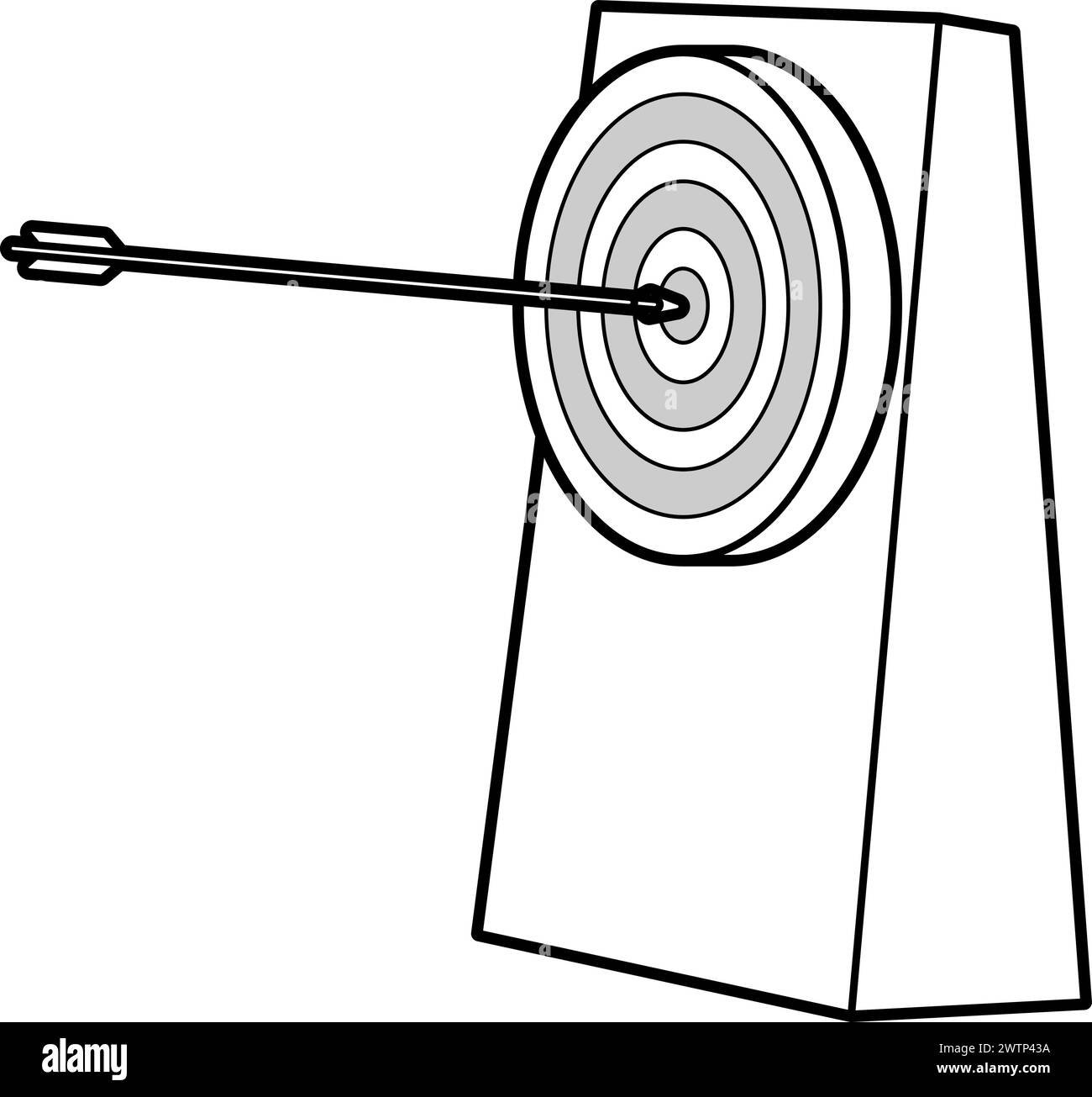 Target.Vector illustration that is easy to edit Stock Vector Image ...