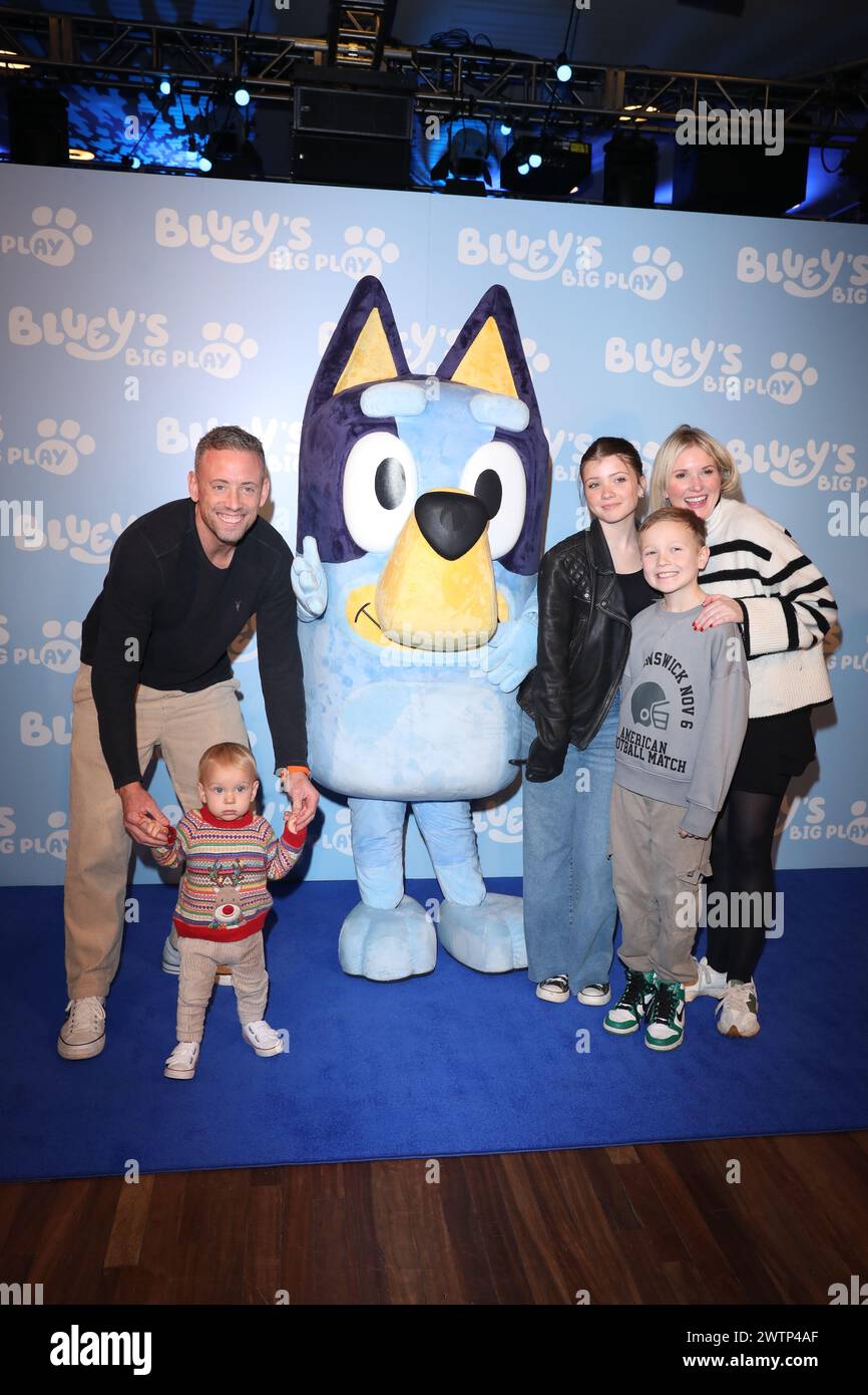 Guests attend the UK premiere of Bluey's Big Play at Southbank Centre’s ...