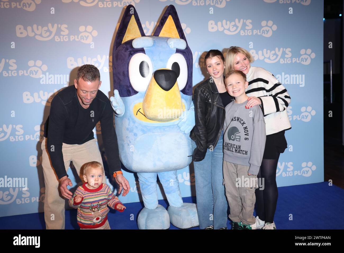 Guests attend the UK premiere of Bluey's Big Play at Southbank Centre’s ...