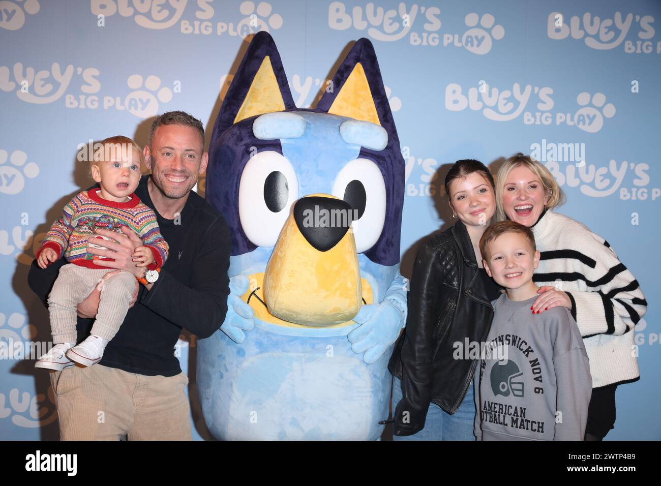 Guests attend the UK premiere of Bluey's Big Play at Southbank Centre’s ...