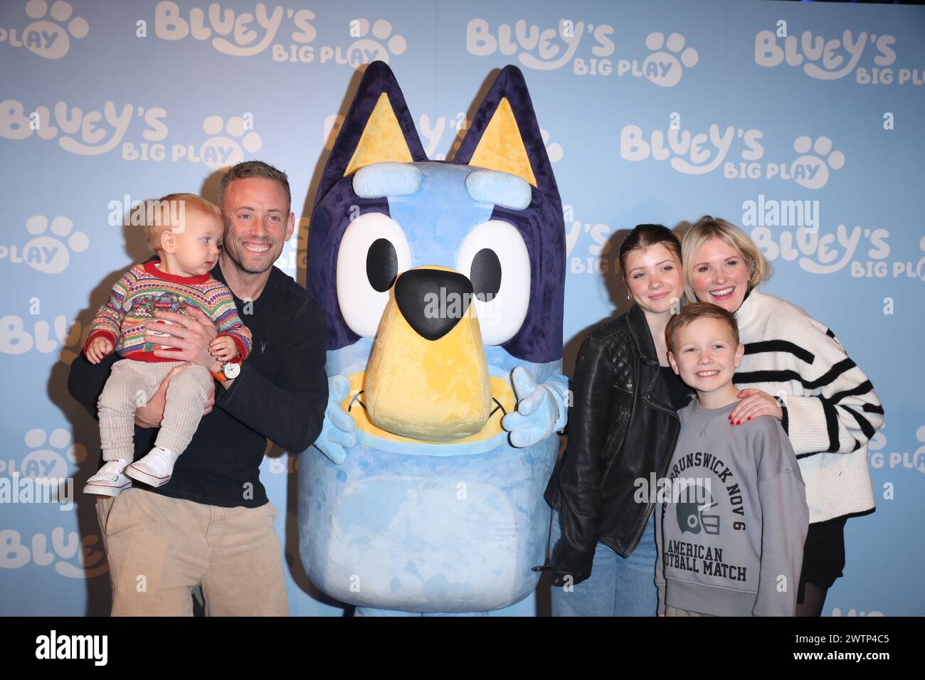 Guests attend the UK premiere of Bluey's Big Play at Southbank Centre’s ...