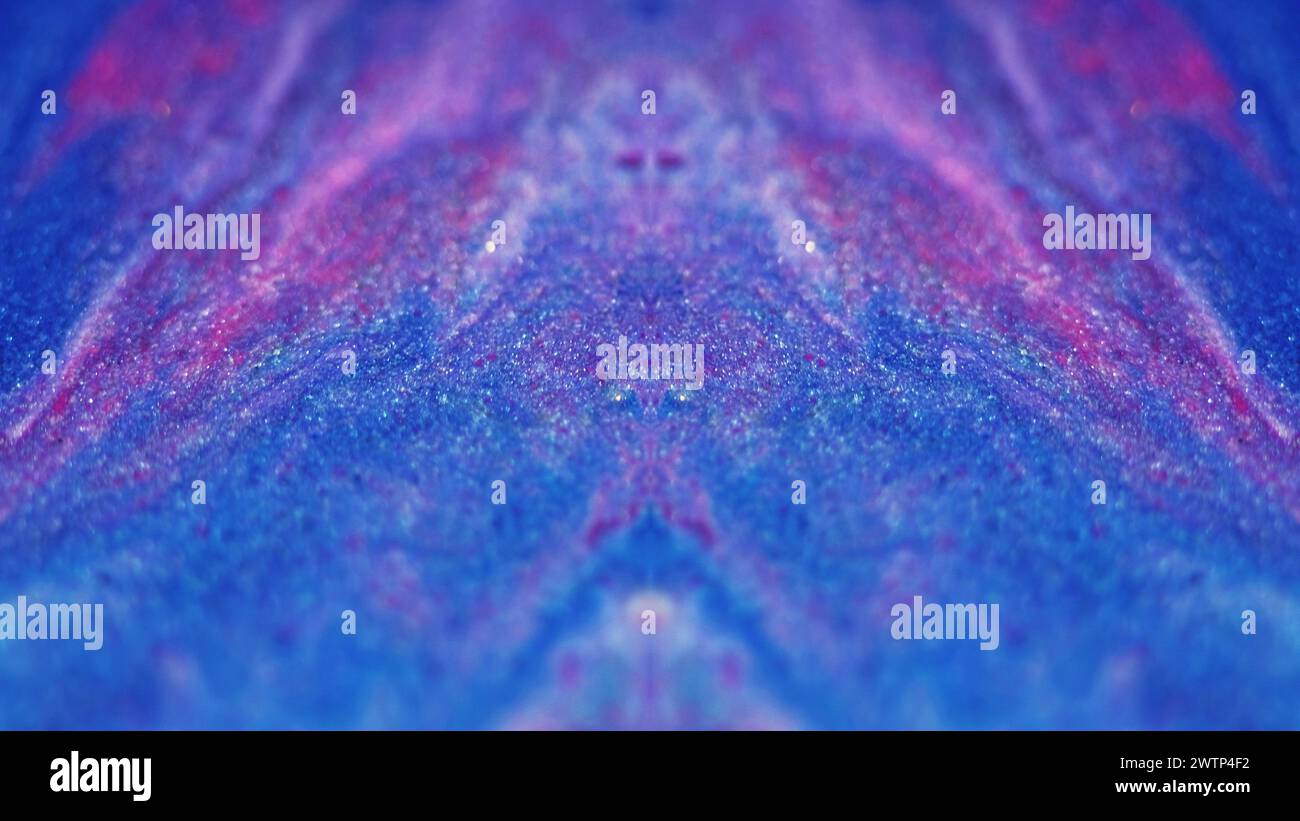 Glitter fluid spill paint fractal hi-res stock photography and images ...