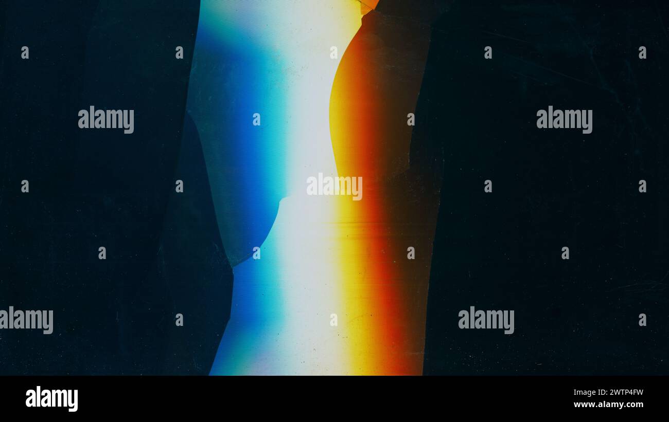 Cracked screen matrix distortion broken glass dust Stock Photo - Alamy