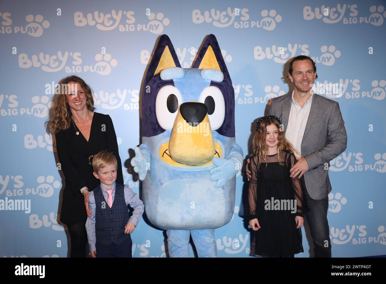 Guests attend the UK premiere of Bluey's Big Play at Southbank Centre’s ...