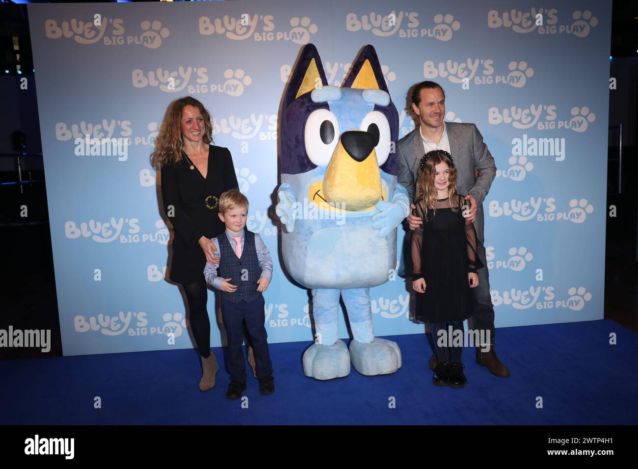 Guests attend the UK premiere of Bluey's Big Play at Southbank Centre’s ...