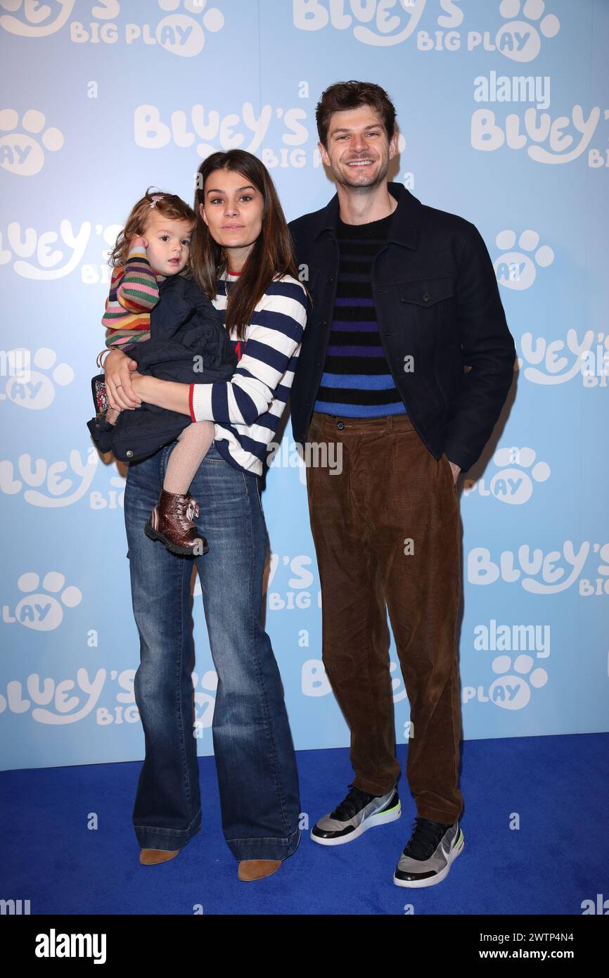 Sarah Tarleton and Jim Chapman attend the UK premiere of Bluey's Big ...