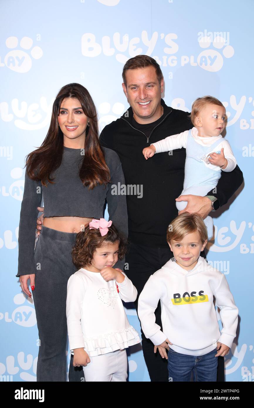 Sadie Stuart and Elliott Wright attend the UK premiere of Bluey's Big ...