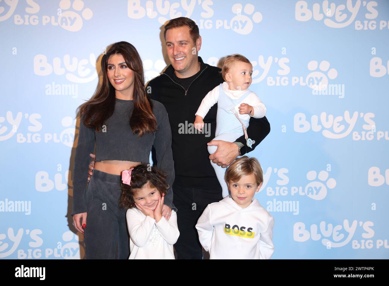 Sadie Stuart and Elliott Wright attend the UK premiere of Bluey's Big ...