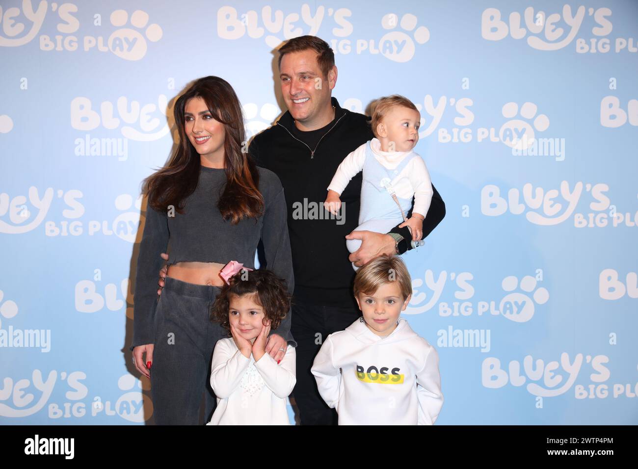 Sadie Stuart and Elliott Wright attend the UK premiere of Bluey's Big ...