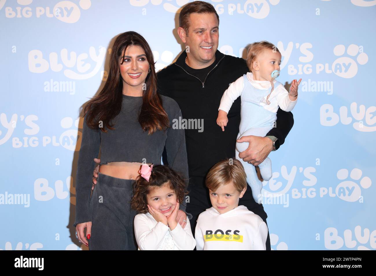 Sadie Stuart and Elliott Wright attend the UK premiere of Bluey's Big ...