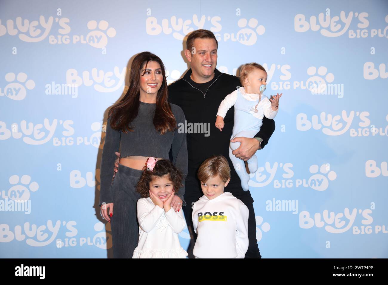 Sadie Stuart and Elliott Wright attend the UK premiere of Bluey's Big ...