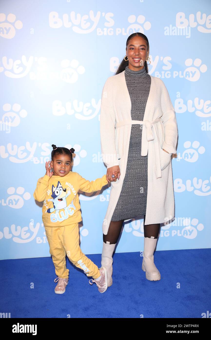 Chantelle Lindsay attends the UK premiere of Bluey's Big Play at ...