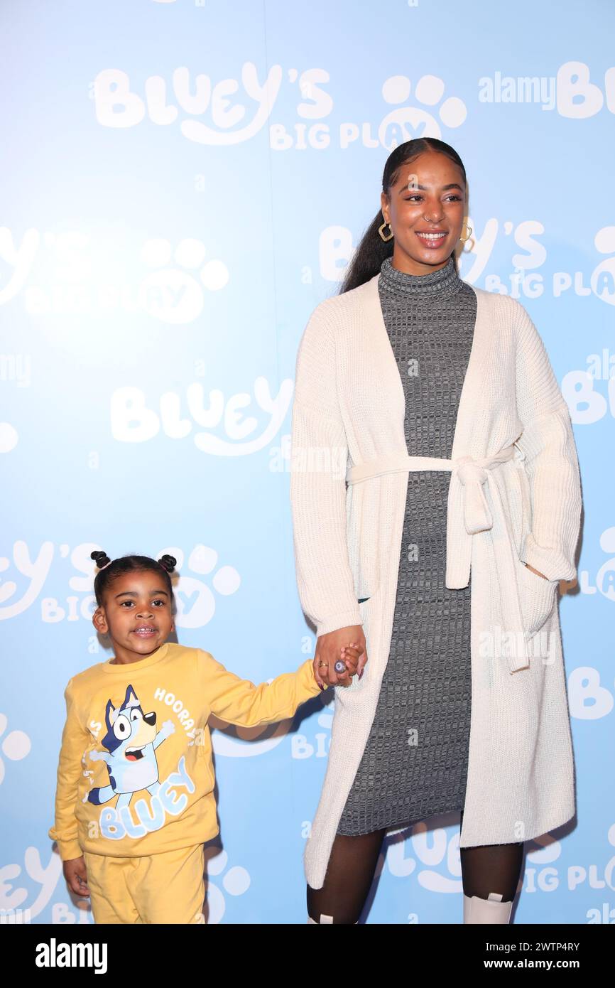 Chantelle Lindsay attends the UK premiere of Bluey's Big Play at ...