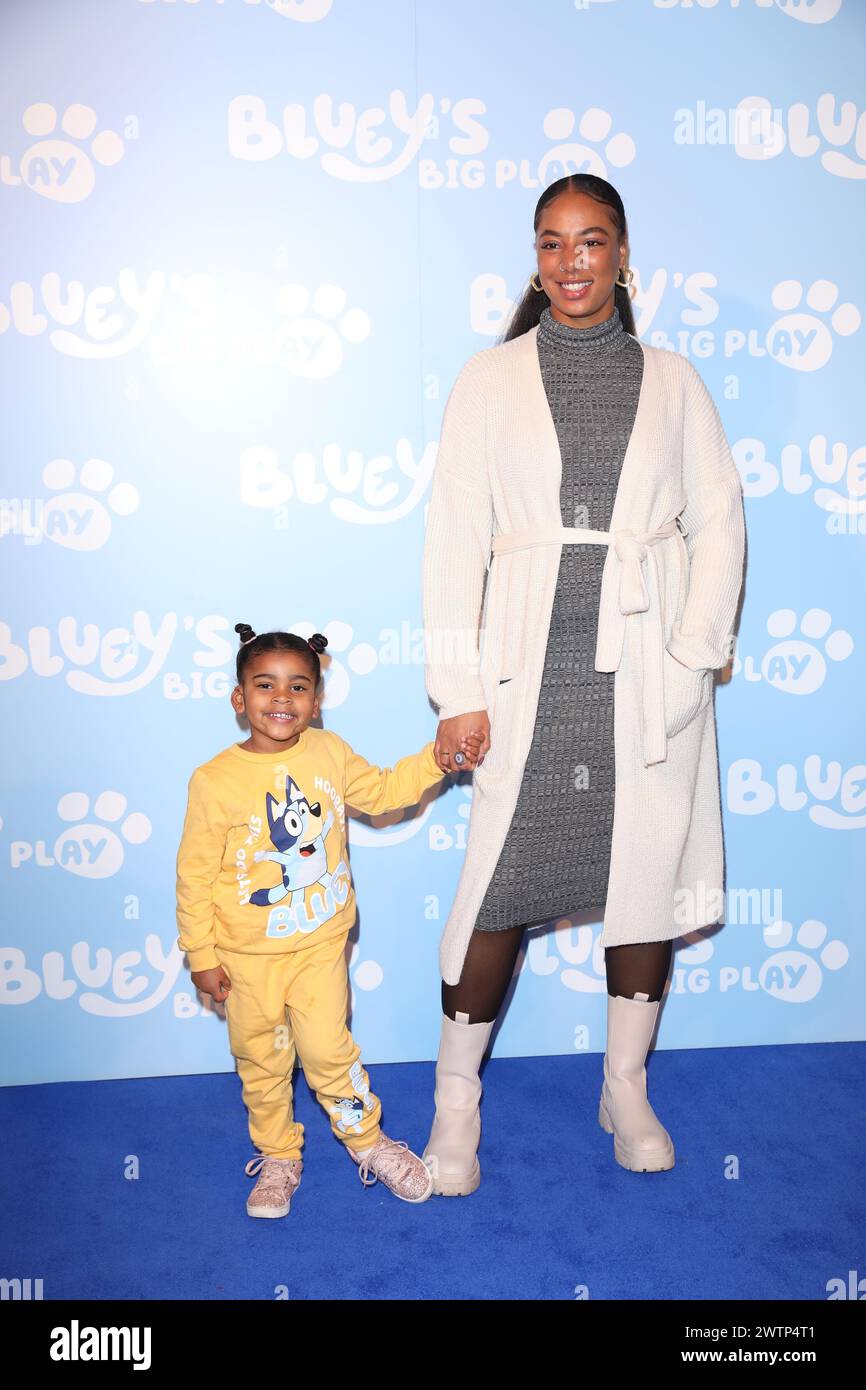 Chantelle Lindsay attends the UK premiere of Bluey's Big Play at ...