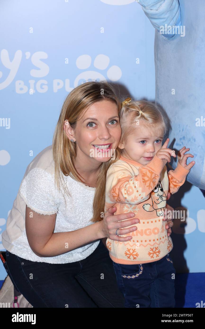 Rachel Riley attend the UK premiere of Bluey's Big Play at Southbank ...