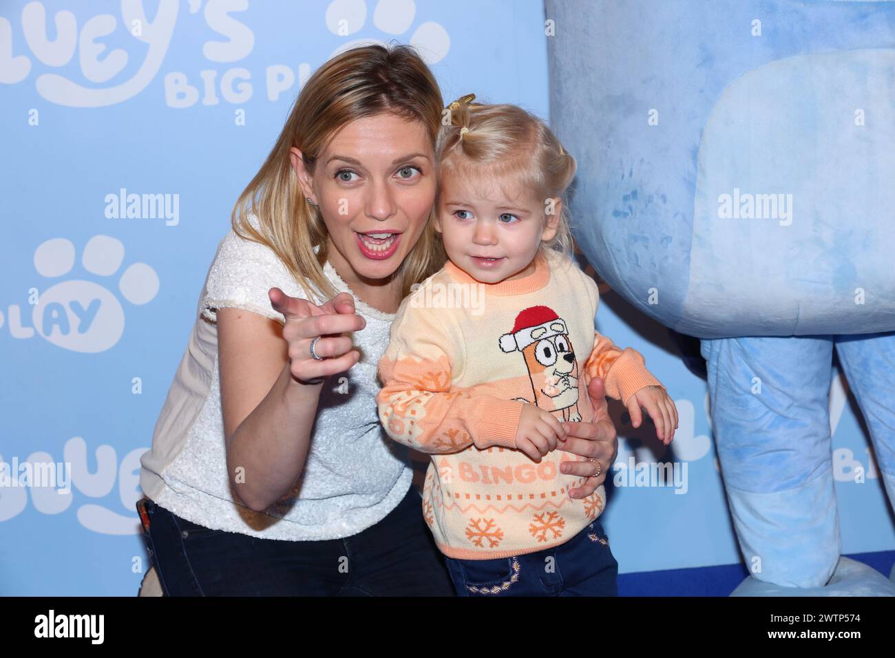 Rachel Riley attend the UK premiere of Bluey's Big Play at Southbank ...