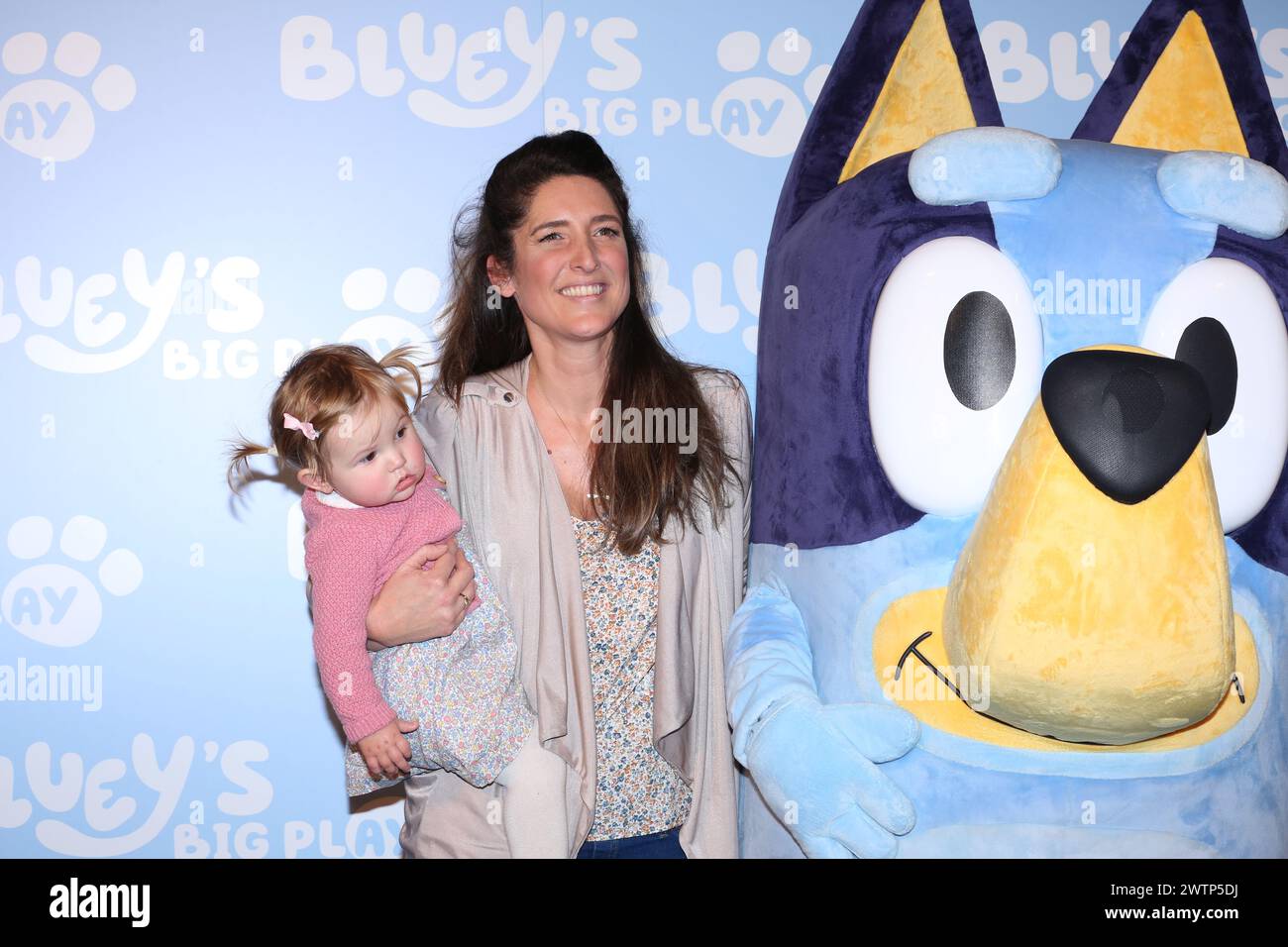 Kelly Convey attends the UK premiere of Bluey's Big Play at Southbank ...