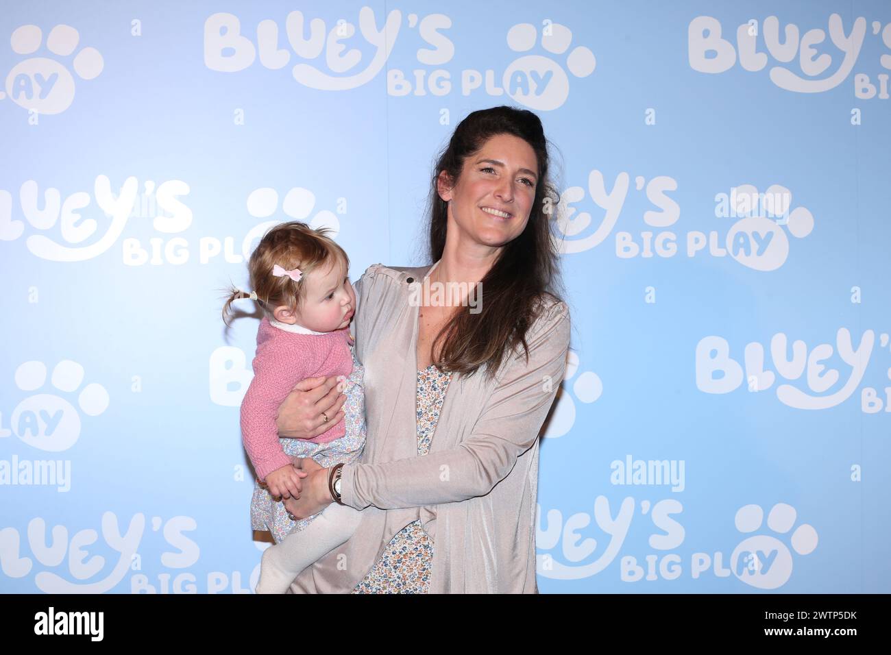 Kelly Convey attends the UK premiere of Bluey's Big Play at Southbank ...