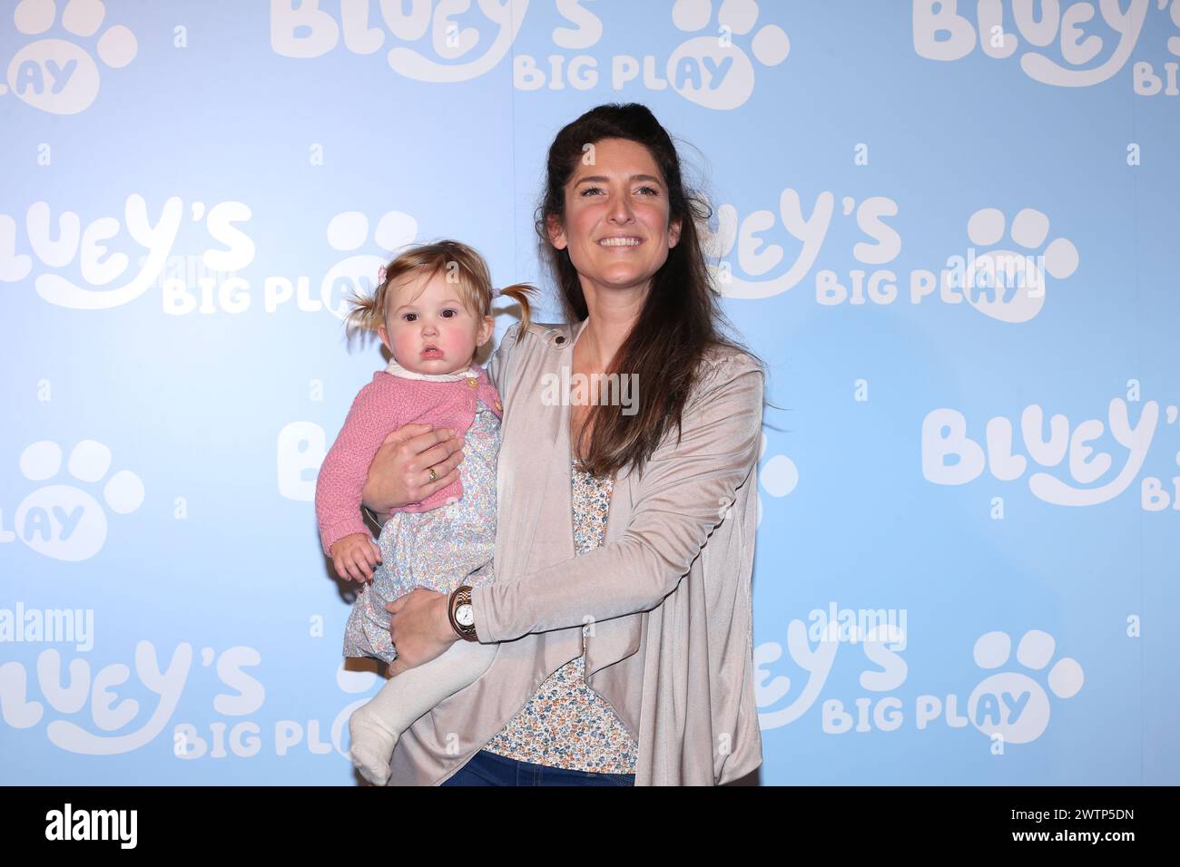 Kelly Convey attends the UK premiere of Bluey's Big Play at Southbank ...