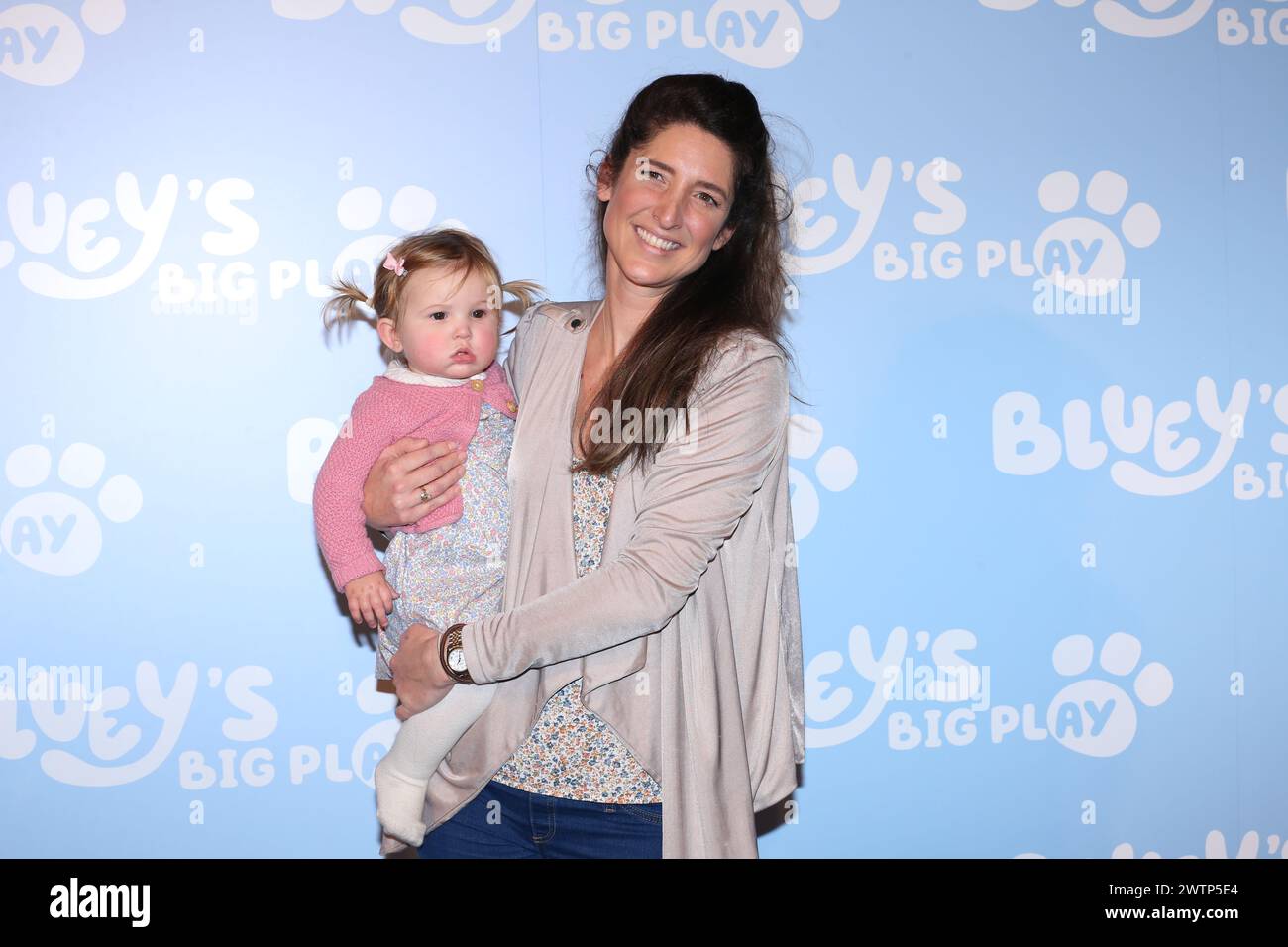 Kelly Convey attends the UK premiere of Bluey's Big Play at Southbank ...