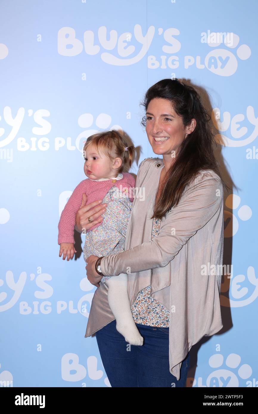 Kelly Convey attends the UK premiere of Bluey's Big Play at Southbank ...