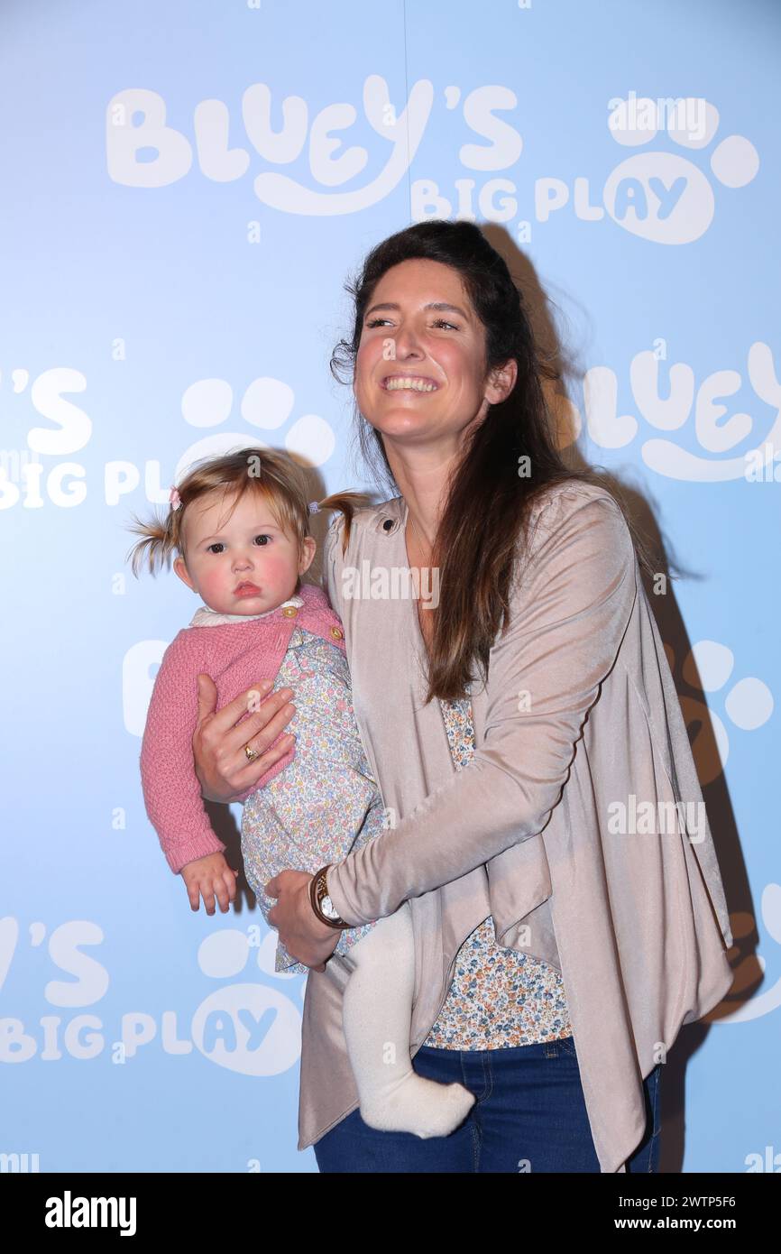Kelly Convey attends the UK premiere of Bluey's Big Play at Southbank ...