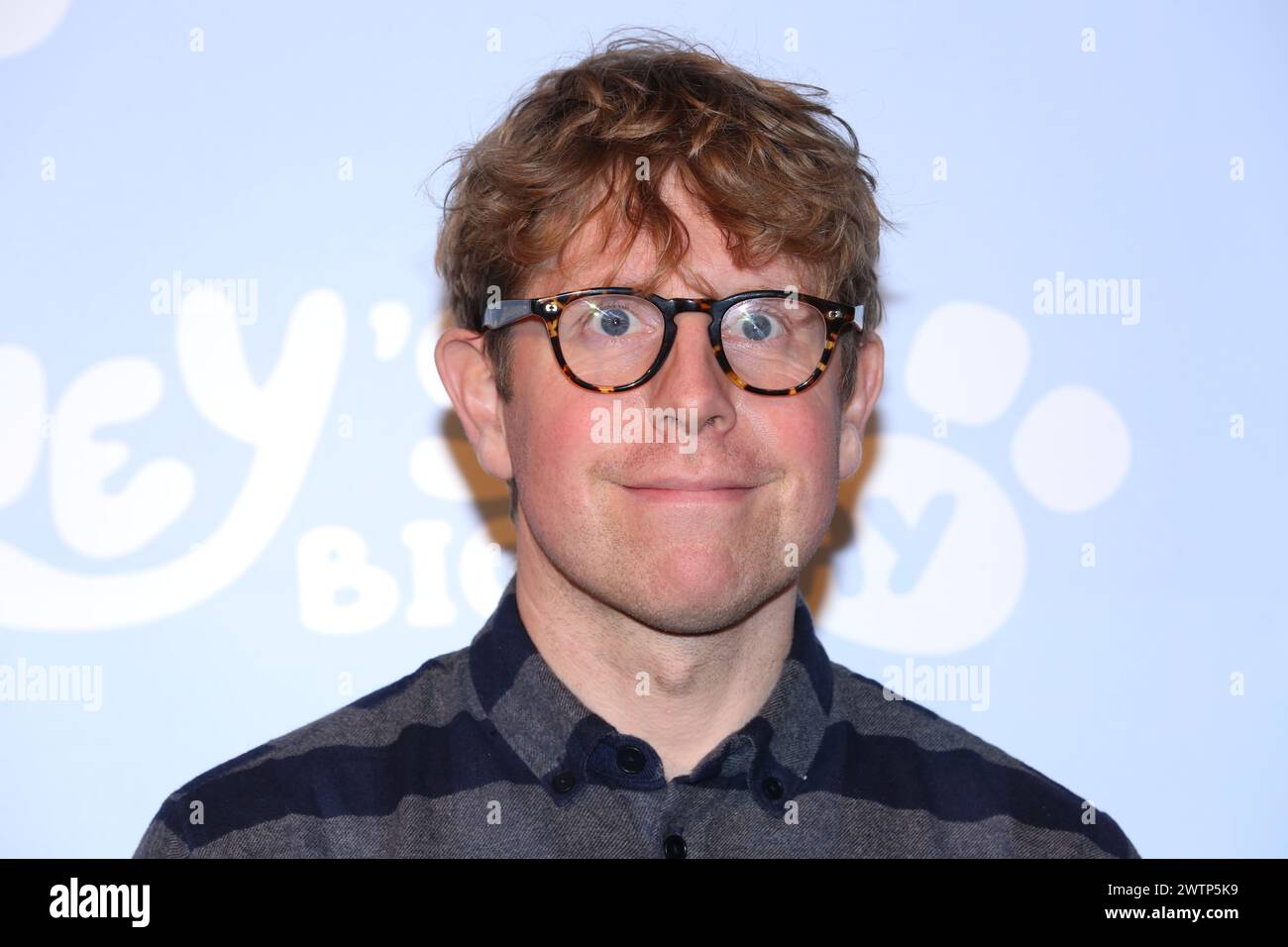 Josh Widdicombe attends the UK premiere of Bluey's Big Play at ...