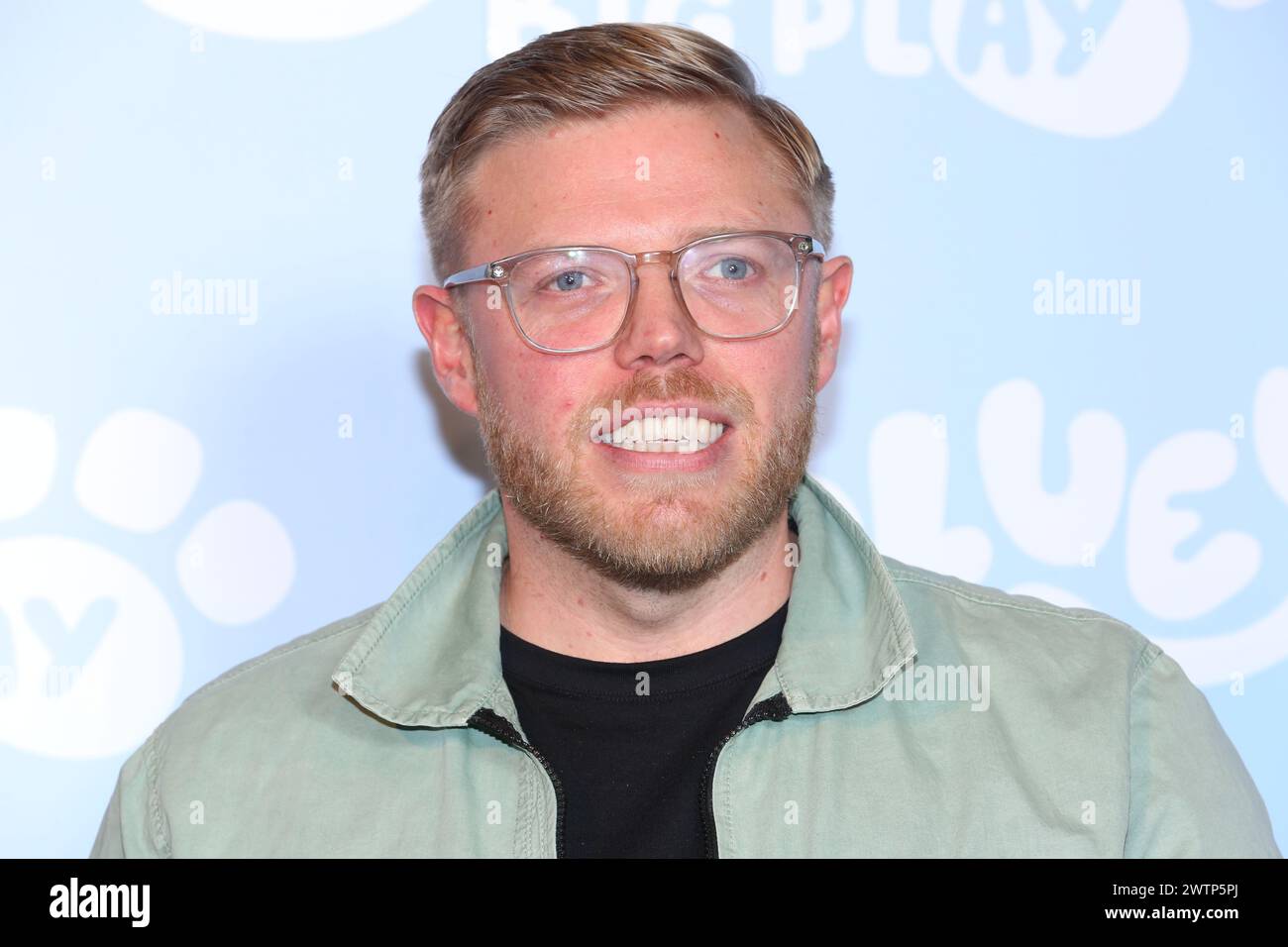 Rob Beckett attends the UK premiere of Bluey's Big Play at Southbank ...