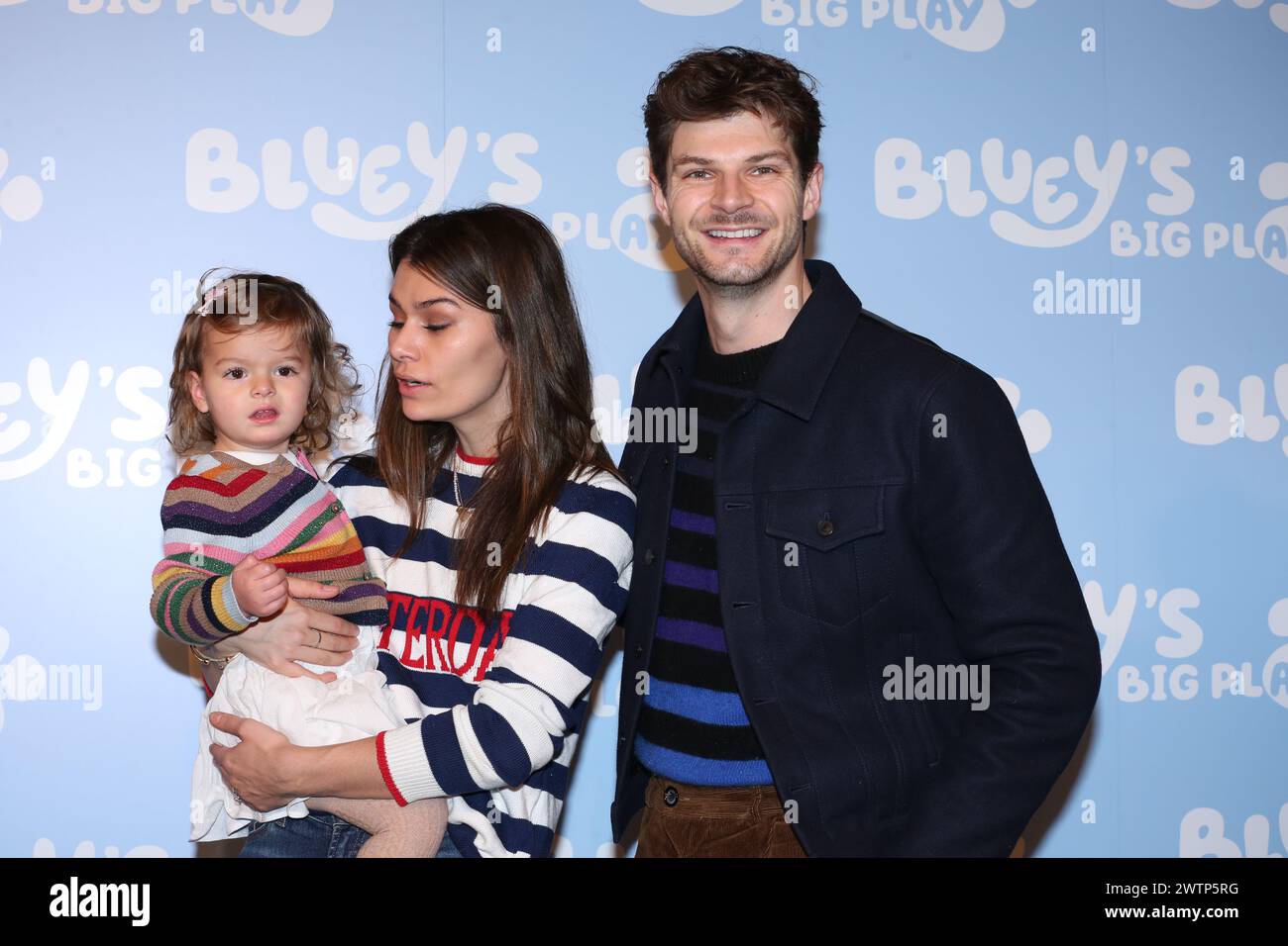 Sarah Tarleton and Jim Chapman attend the UK premiere of Bluey's Big ...