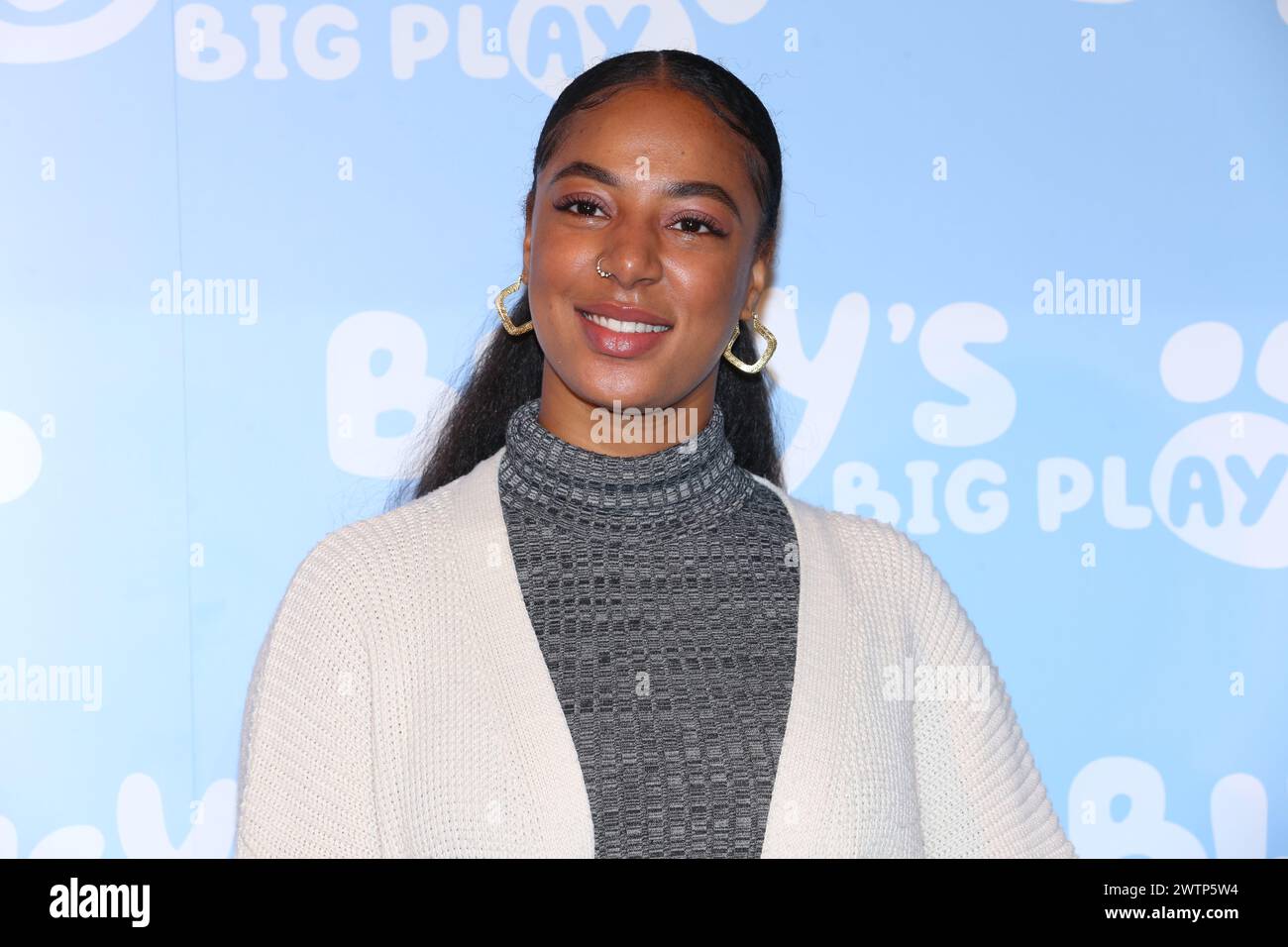 Chantelle Lindsay attends the UK premiere of Bluey's Big Play at ...