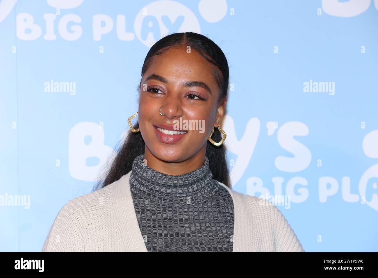 Chantelle Lindsay attends the UK premiere of Bluey's Big Play at ...