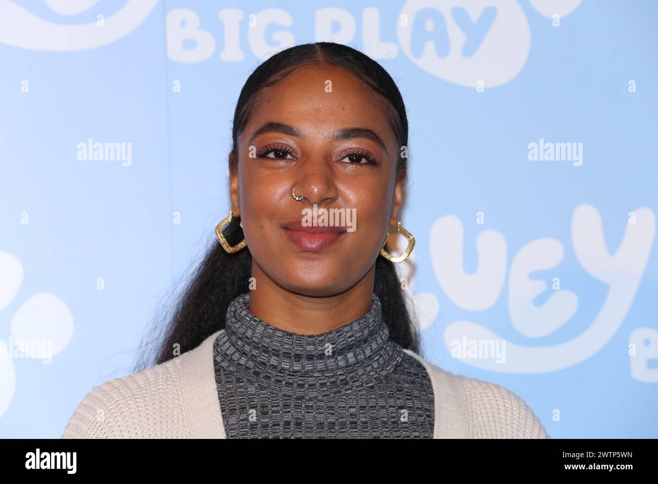 Chantelle Lindsay attends the UK premiere of Bluey's Big Play at ...