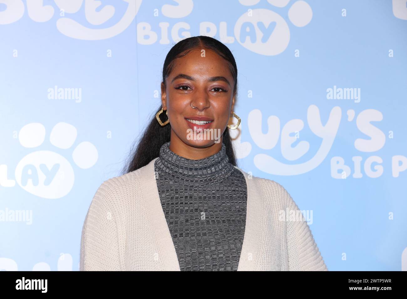 Chantelle Lindsay attends the UK premiere of Bluey's Big Play at ...