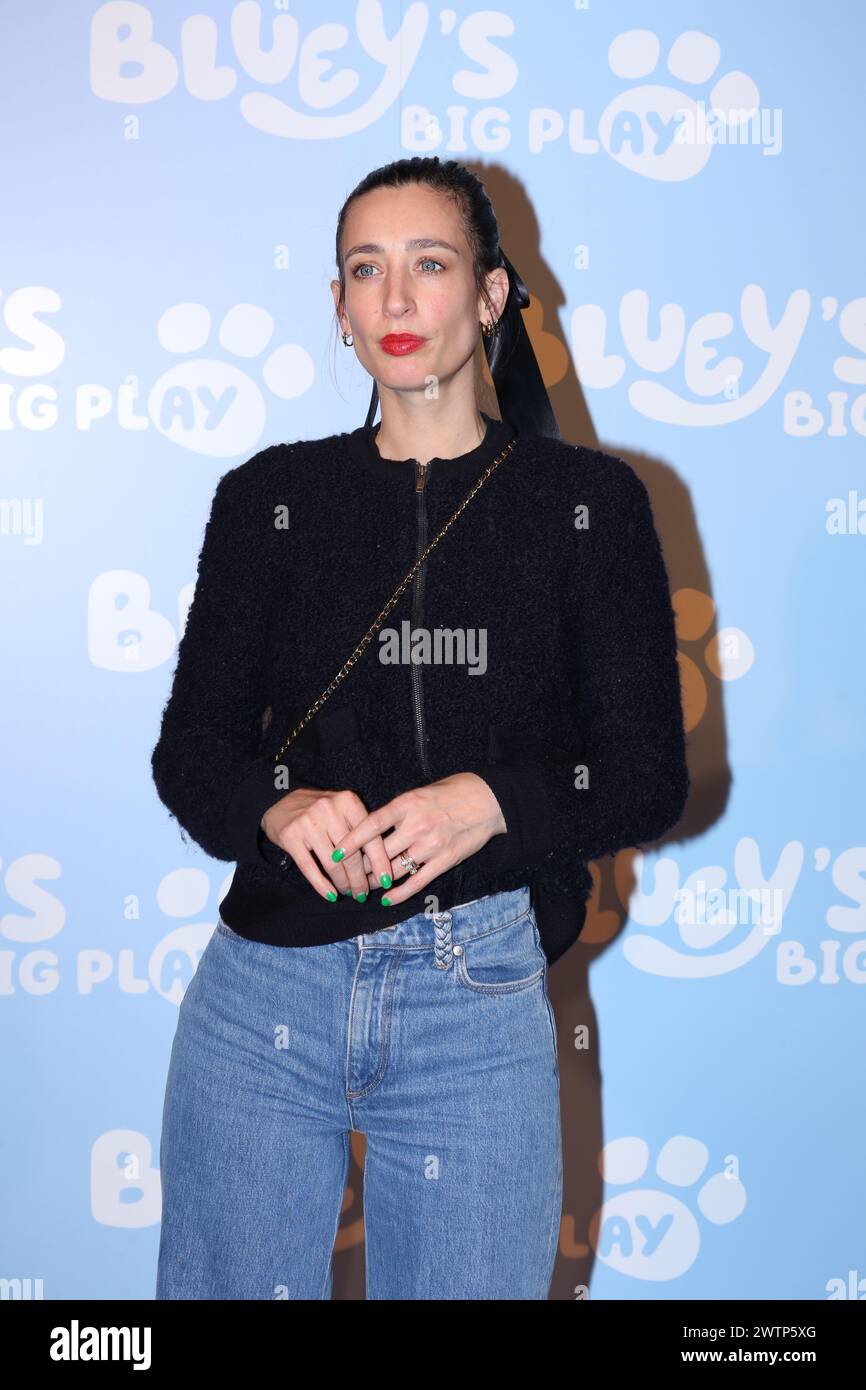 Laura Jackson attends the UK premiere of Bluey's Big Play at Southbank ...