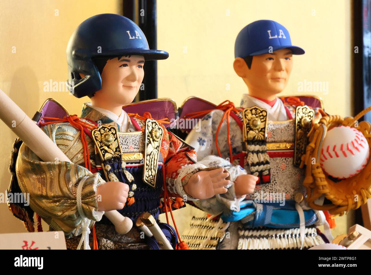Tokyo, Japan. 19th Mar, 2024. Japan's doll maker Kyugetsu displays ...